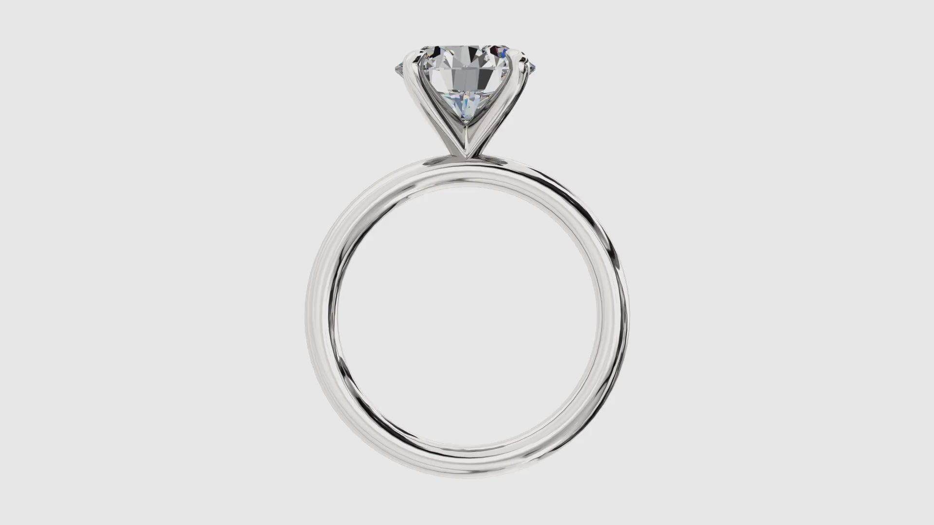 Classic Solitaire Ring | Scintillating Diamond